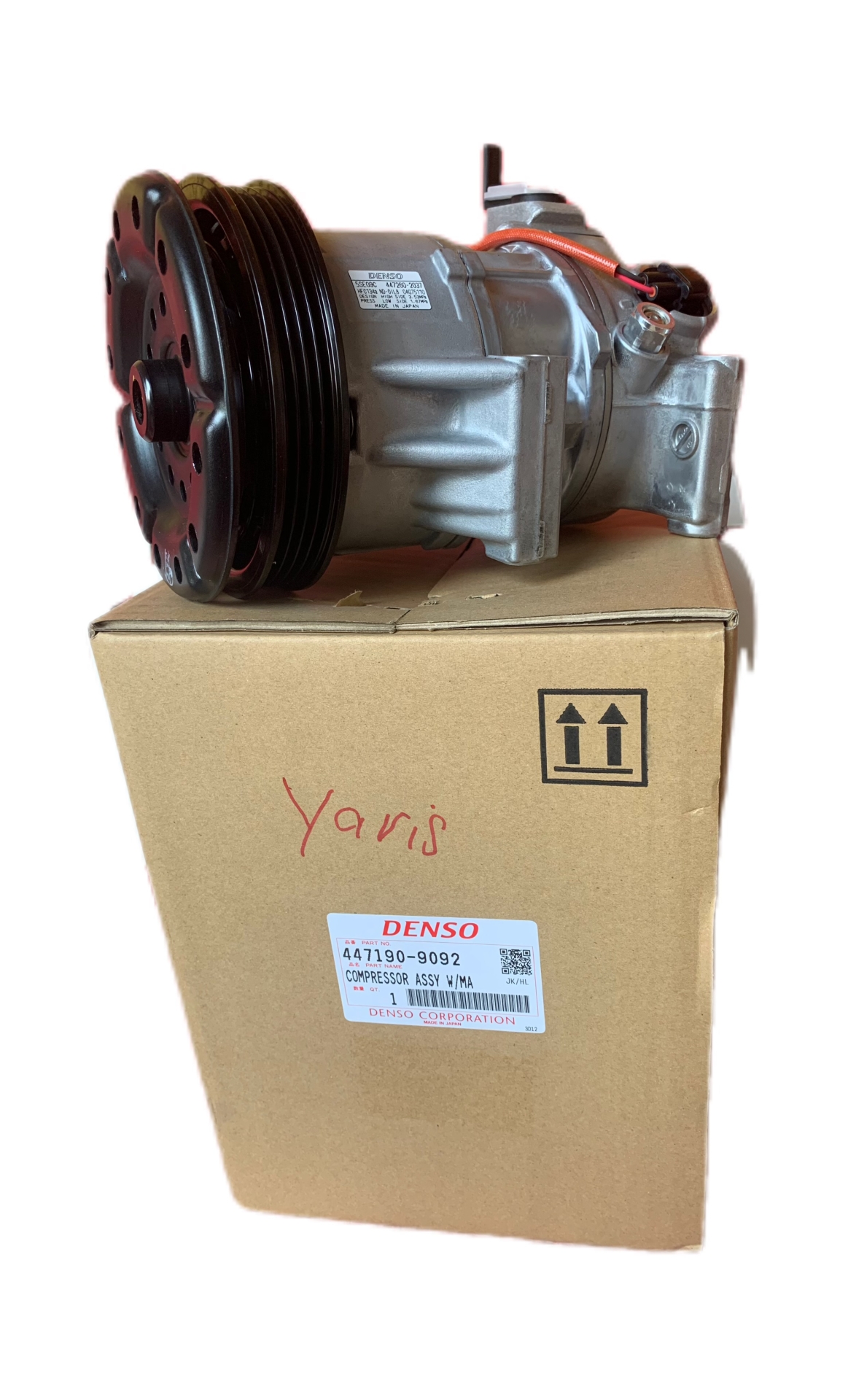 Lốc điều hoà Toyota Yaris(Denso)/447190-9092